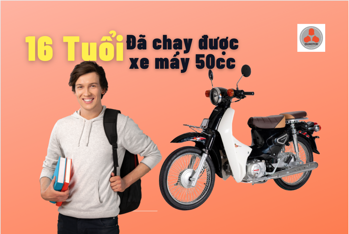 Xe máy 50cc Sumotor HALIM 50C2 - Điện Máy Hoàng Gia